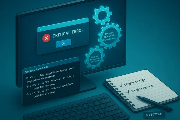 Windows 11 24H2 provisioning regression: Start Menu and shell crashes ...