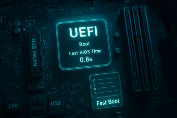 Speed Up Boot Time by Reducing Last BIOS Time with Firmware Tweaks ...