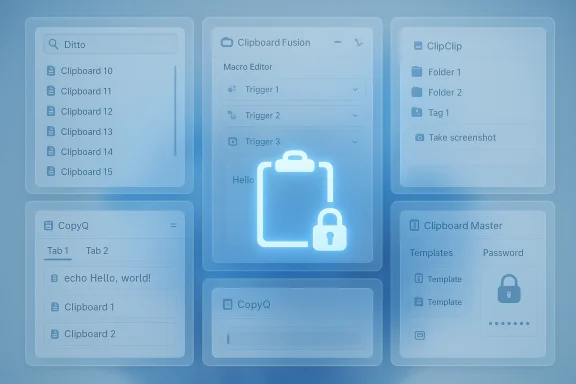 Best Clipboard Managers for Windows 11 in 2026: Ditto CopyQ ClipClip ...