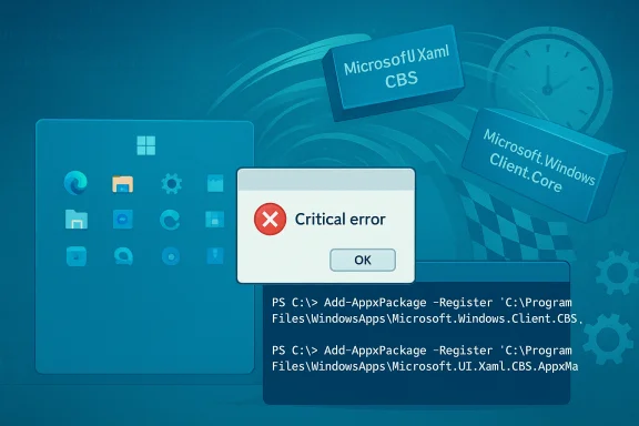 Windows 11 Provisioning Regression: Start Menu and Taskbar Fail After ...