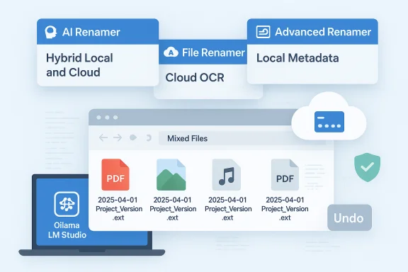 AI Renaming on Windows 2025: AI Renamer vs File Renamer AI vs Advanced Renamer | Windows Forum