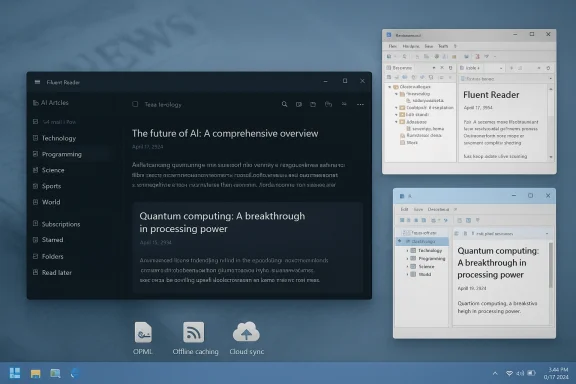 RSS Readers for Windows 11: Fluent Reader, RSSOwl, and RSS Guard Compared | Windows Forum