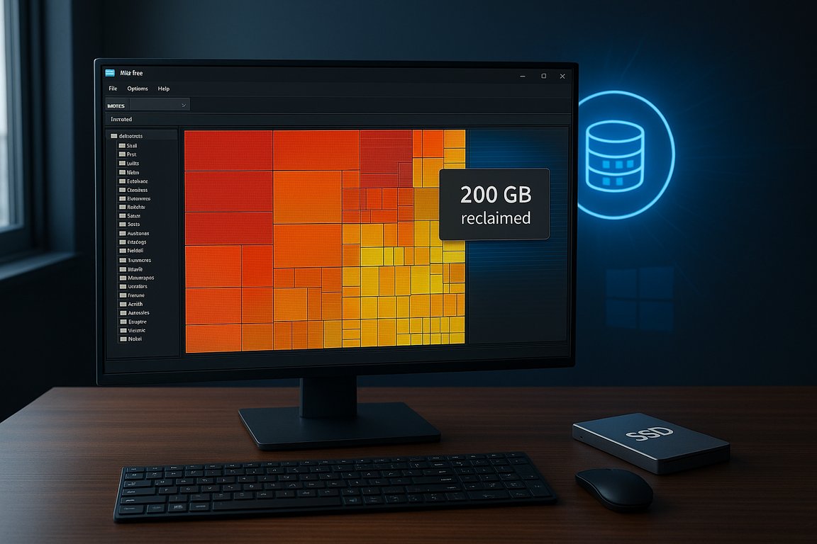 Free Disk Space on Windows Fast with WizTree: Find Hidden Junk ...