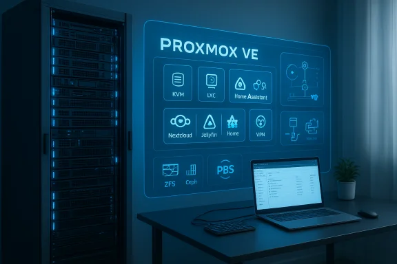 Proxmox VE: The Practical Control Plane for Self Hosting | Windows Forum