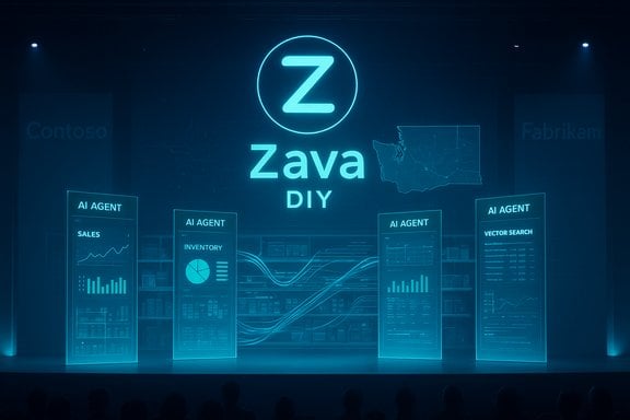 Zava Takes the Spotlight: Microsoft Demos Shift from Contoso to Frontier AI | Windows Forum