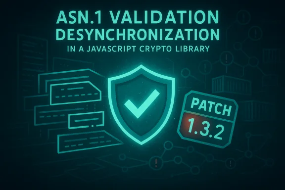 CVE-2025-12816: Node Forge ASN.1 Validation Bypass and Patch | Windows Forum