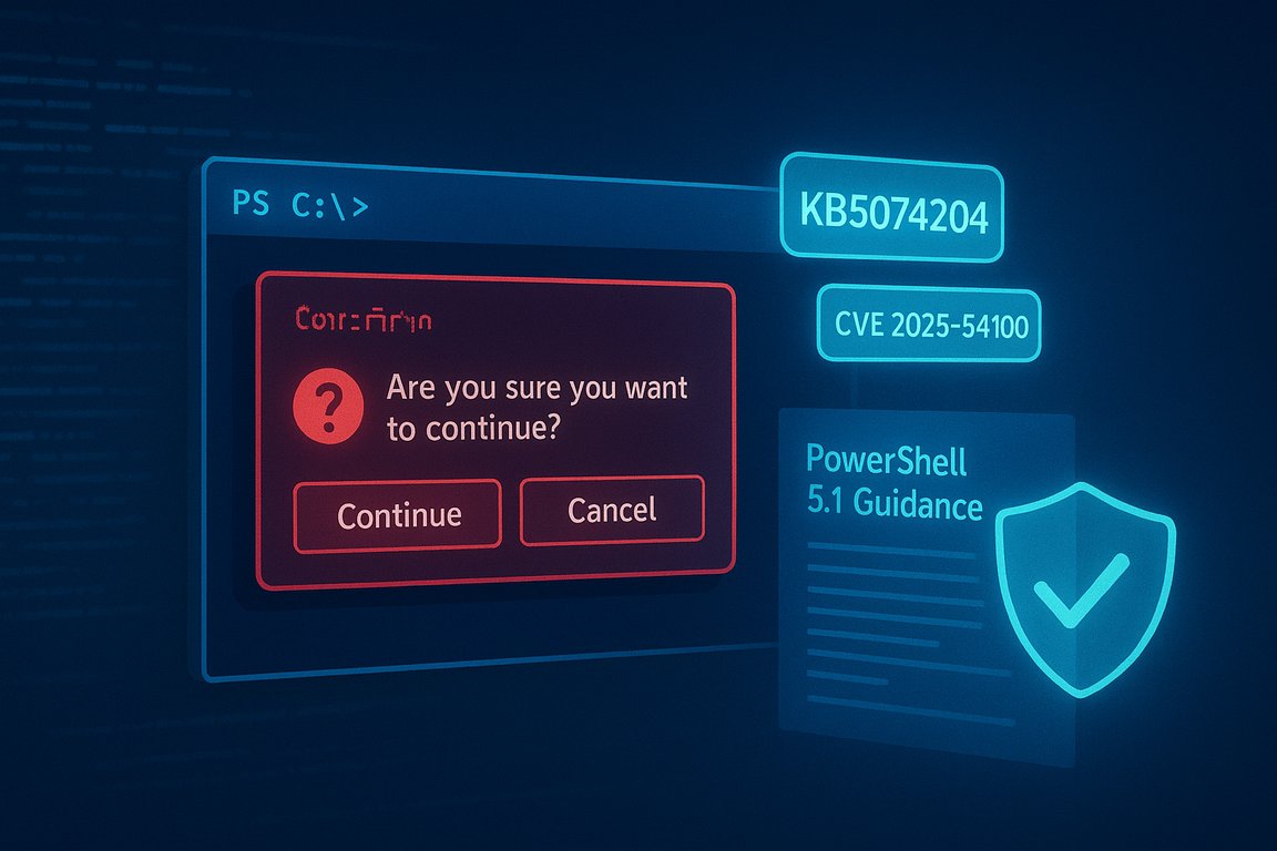 KB5074204: PowerShell Invoke WebRequest Now Prompts for Confirmation ...