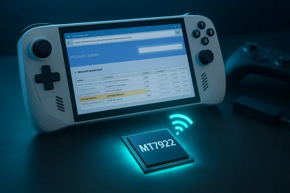 MT7922 Wi Fi 6E Fix for Xbox Ally and ROG Handhelds Using Microsoft ...