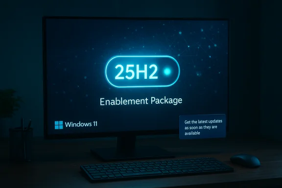 Windows 11 25H2 Enablement Update: How to Upgrade Now or Delay | Windows Forum