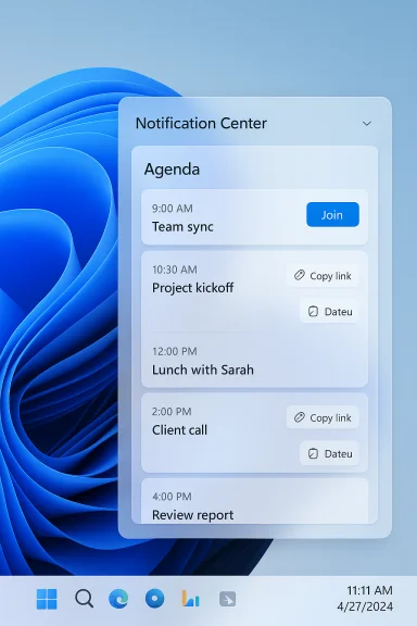 Windows 11 Agenda View Returns: WebView2 Rendering in Preview and IT ...