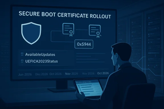 Plan and Deploy Secure Boot 2023 Certificates with Intune | Windows Forum