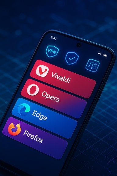 Best Android Browsers to Replace Chrome: Vivaldi Opera Edge Firefox ...