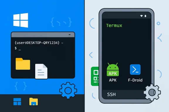 Termux on Windows: Emulator, Android x86 VM, or Native WSL | Windows Forum