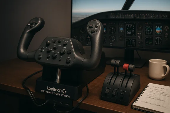 Logitech G Saitek Pro Flight Yoke System: Real‑World Windows ...