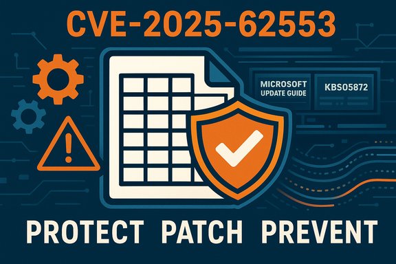 CVE-2025-62553 Excel RCE: Enterprise Patch and Mitigation Guide ...