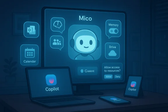 Microsoft Copilot as Personal Companion: Memory, Mico and Real Talk | Windows Forum
