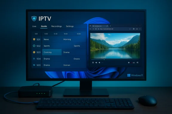 Windows IPTV on PC: Setup, Safety, and Best Players for Legal High ...