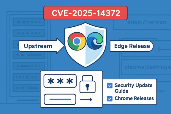 CVE-2025-14372: Edge Patch Ingestion for Chromium Password Manager UAF | Windows Forum