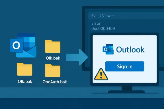 Outlook Won’t Open on Windows? Try the Olk and OneAuth Reset | Windows ...