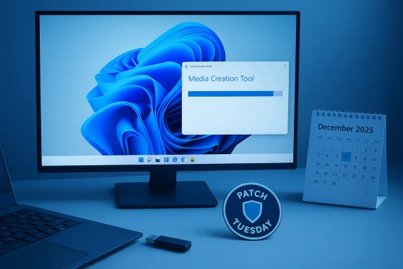Windows 11 December 2025 Patch Update: MCT Now Uses Patch Tuesday Image ...