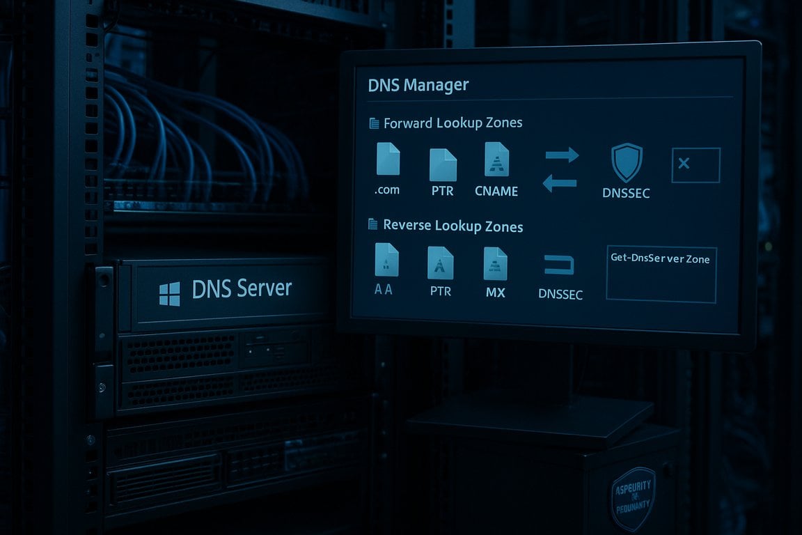 Install and Configure Windows DNS Server: Zones, DNSSEC, and ...