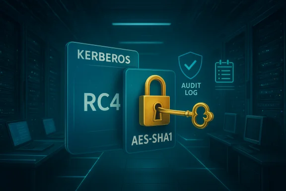 Microsoft Flips Kerberos Default from RC4 to AES-SHA1 in Active ...