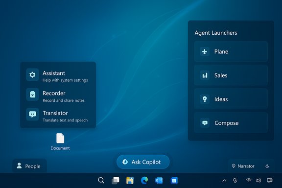 Windows 11 Insider Build 26220.7523: Copilot on Taskbar and Agent ...