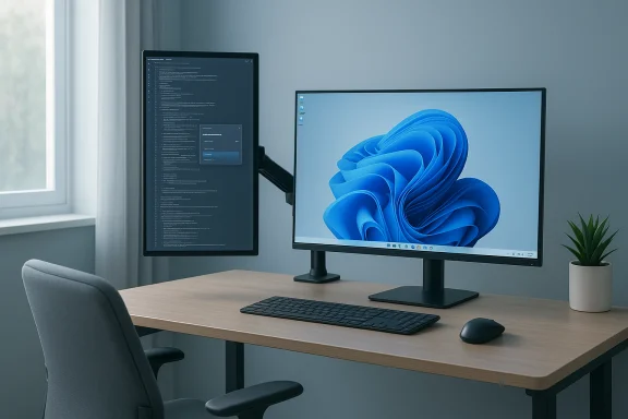 Portrait Monitor Rotation in Windows 11: A Low Cost Productivity Hack ...