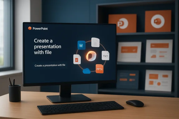 PowerPoint Copilot Now Uses Five Files for Unified Decks | Windows Forum