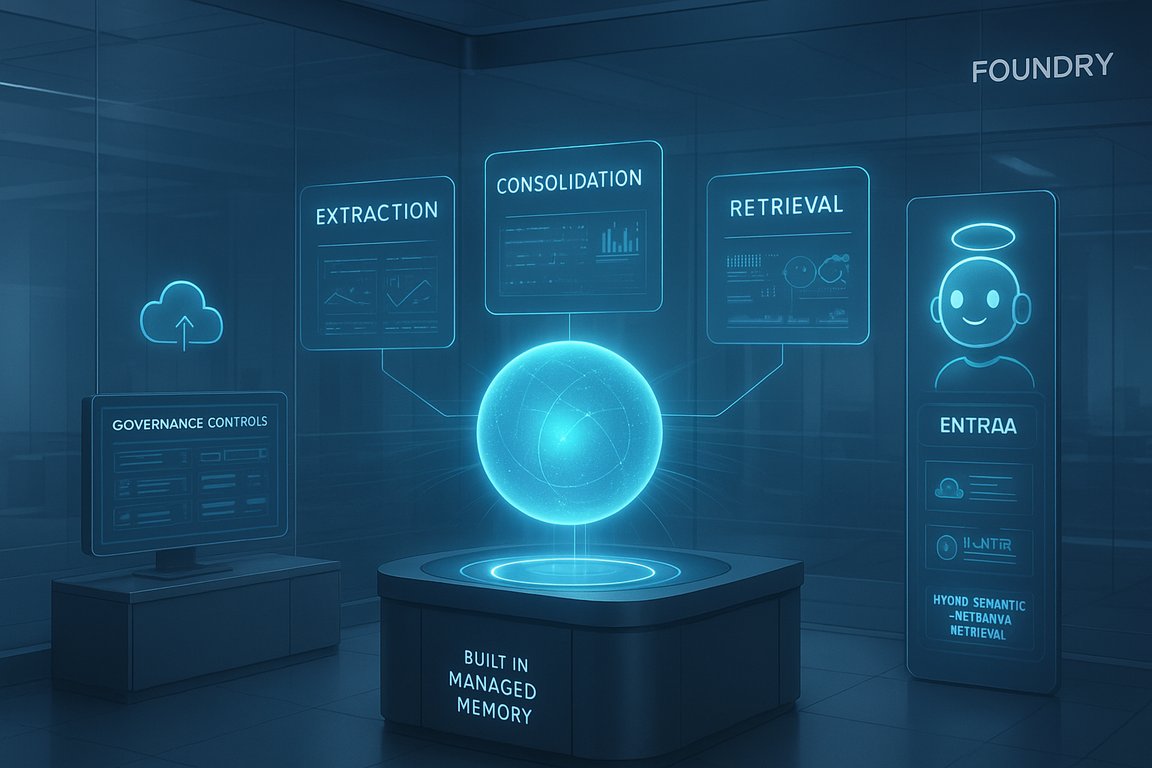 Microsoft Foundry Agent Service Adds Built In Managed Memory for ...