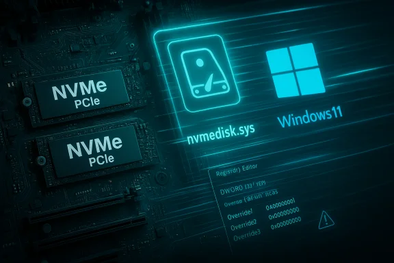 Native NVMe in Windows 11 25H2: Performance Boost via nvmedisk.sys ...