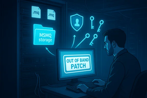 MSMQ Out of Band Patch Restores Message Queuing After December ACL ...