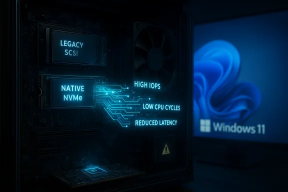 Native NVMe on Windows 11: Registry Hack Delivers Gains with Risks ...