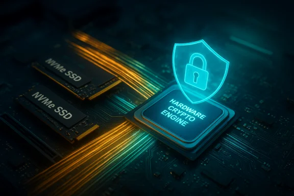 Hardware Accelerated BitLocker: Cutting NVMe Overhead in Windows 11 ...