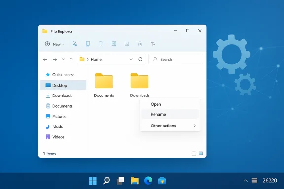 Windows 11 Insider Preview 26220: Deduplicated indexing and a cleaner ...
