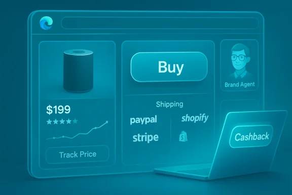Microsoft Copilot in Edge becomes in-chat shopping with checkout and ...