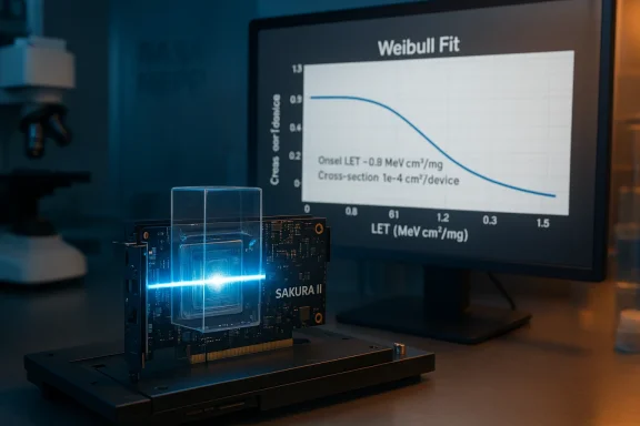 NASA NEPP Tests Sakura II: Non Destructive SEE Profile for Space Edge ...