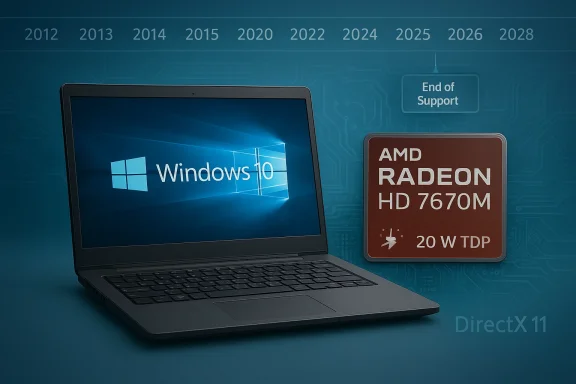 HD 7670M on Windows 10: Definitive Driver Guide for Legacy GPUs (2026 ...