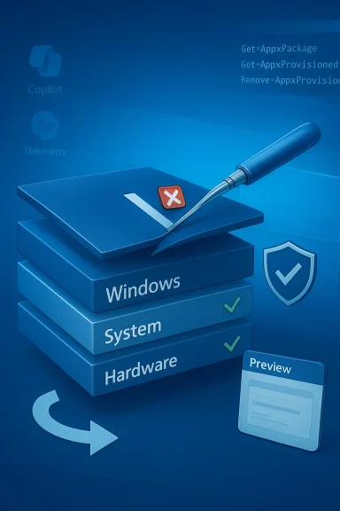 Winslop Debloat for Windows 11: Targeted AI Removal with Rollback ...