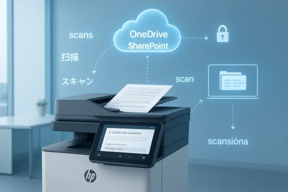 HP Copilot on Office Printers: AI Summaries and Smart Filing at Scan ...