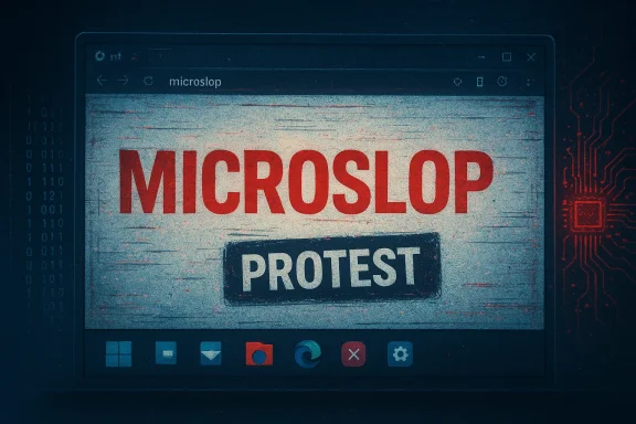 Microslop: The Copilot Backlash Turning into a Browser Extension ...