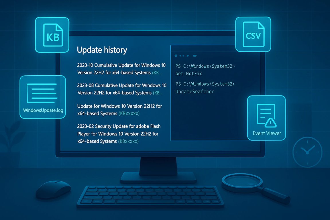 How to Check Windows 10 Update History: UI View, PowerShell, and ...