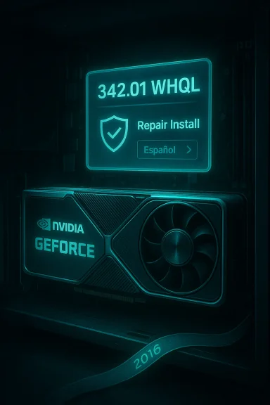 GeForce 342.01 Legacy Driver for Windows 10 64-Bit: Security and ...