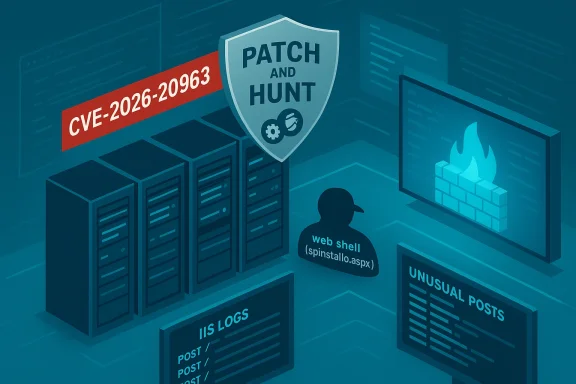 CVE-2026-20963: Urgent SharePoint RCE Patch and Hunt Guide for On-Prem ...