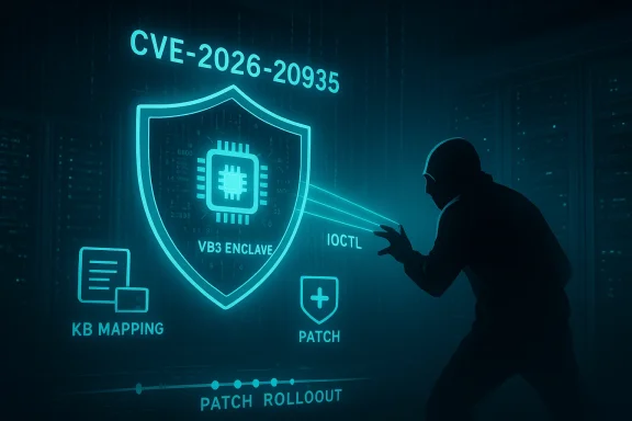 CVE-2026-20935: Securing Windows VBS Enclaves From Information ...