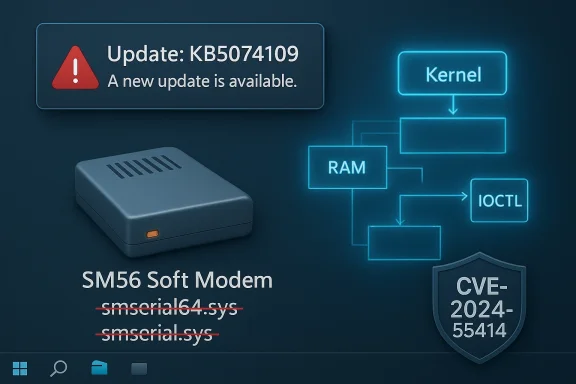 Microsoft Removes Motorola Soft Modem Drivers After CVE-2024-55414 ...