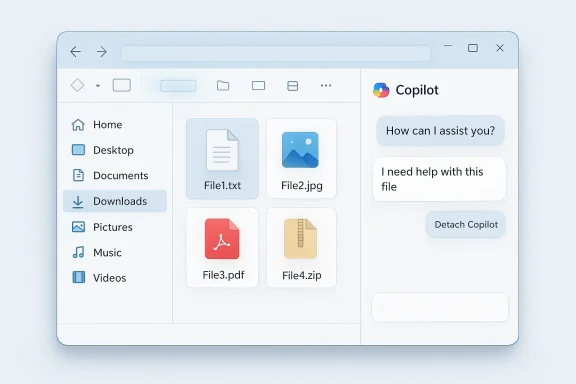 Windows 11 Copilot in File Explorer: Inside Explorer Chat Preview ...