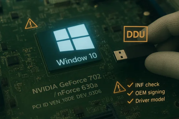 GeForce 7025 on Windows 10: Safe Step-by-Step Upgrade Guide | Windows Forum