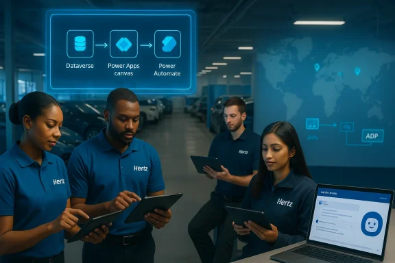 Hertz Turns Frontline Friction into Wins with Power Platform and ...