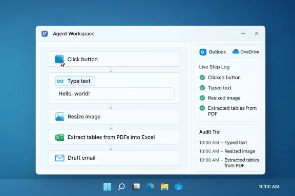 Copilot Actions on Windows: Visible Agent Workspace and Safe Automation ...